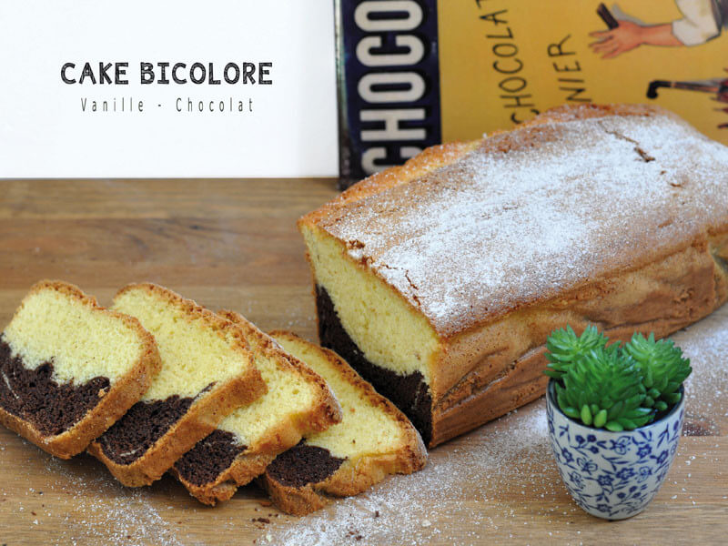 cake-bicolore • Safrangourmand.fr