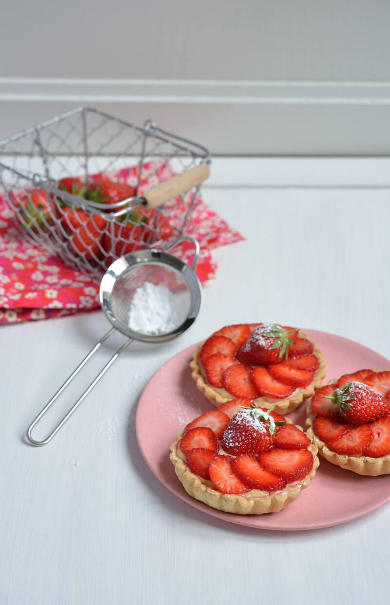 Tartelettes aux fraises