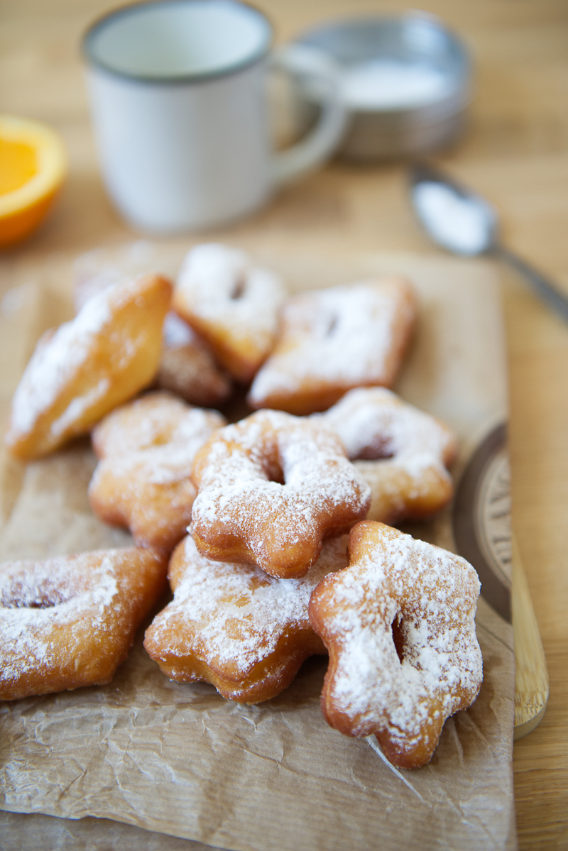 Bugnes à la fleur d'oranger • Safrangourmand.fr